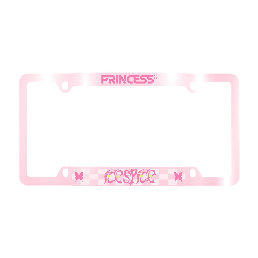 Ice Spice Princess License Plate Frame - Ice Spice UK