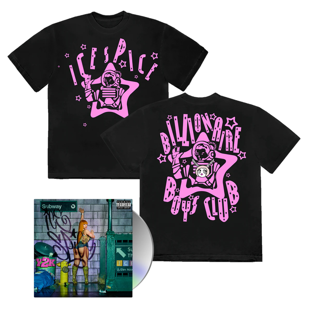 Y2K CD + BBC Tee Bundle - Ice Spice UK